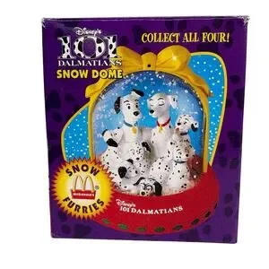 Disney / McDonald’s | Holiday | Disney 1 Dalmatians Snow Dome 1996 ...